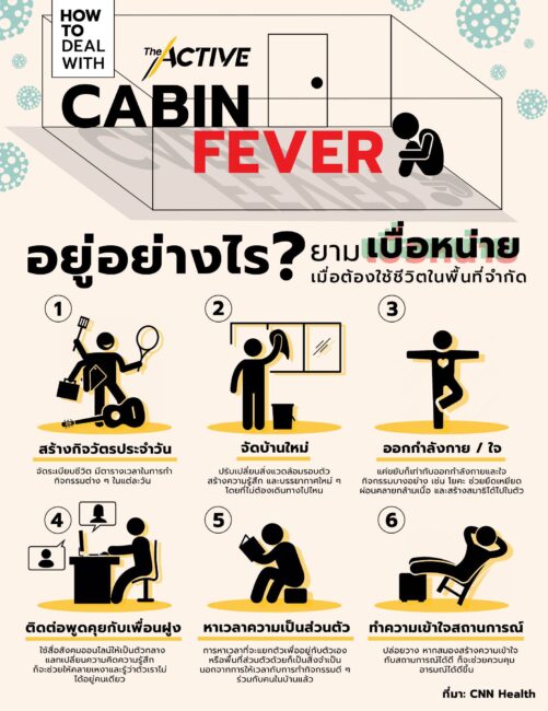 "Cabin Fever" อาการเบื่อหน่ายที่ต้องอยู่ในพื้นที่จำกัด แก้ได้อย่างไร ...